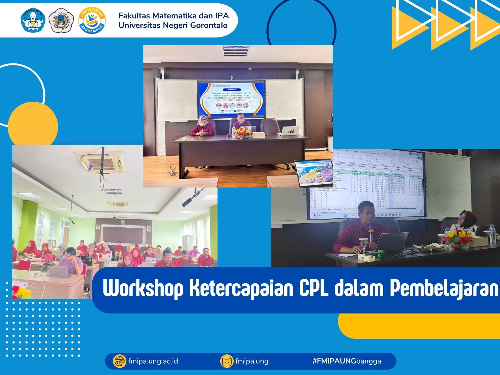 FMIPA UNG Gelar Workshop Transformasi Sistem Penilaian Berbasis Outcome ...