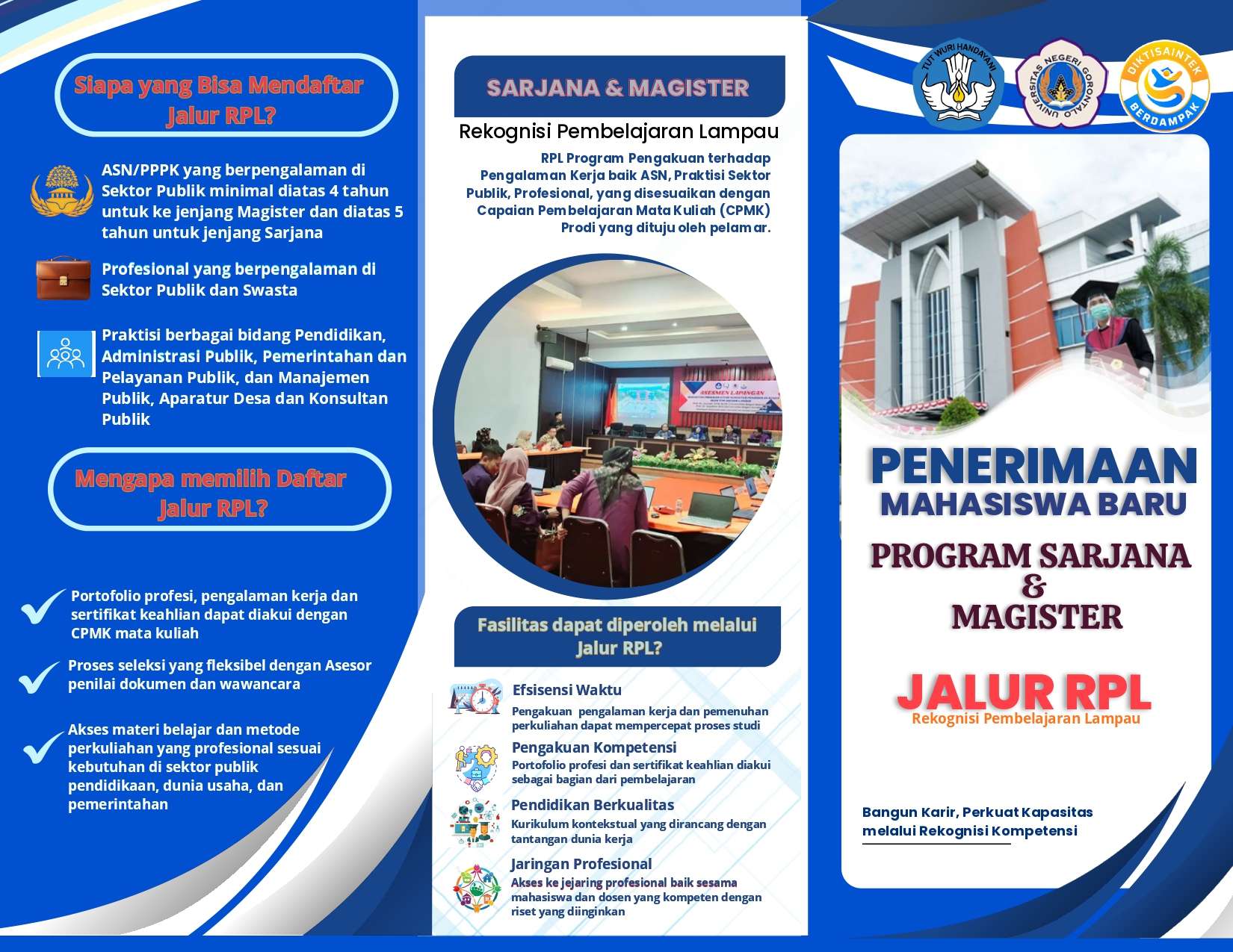Pendaftaran Calon Mahasiswa Baru Program RPL dan Sekolah Desa Tahun 2025